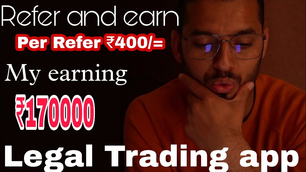 Refer and earn ₹400 | Best earning app | Legal app Say no for Fiewin ...