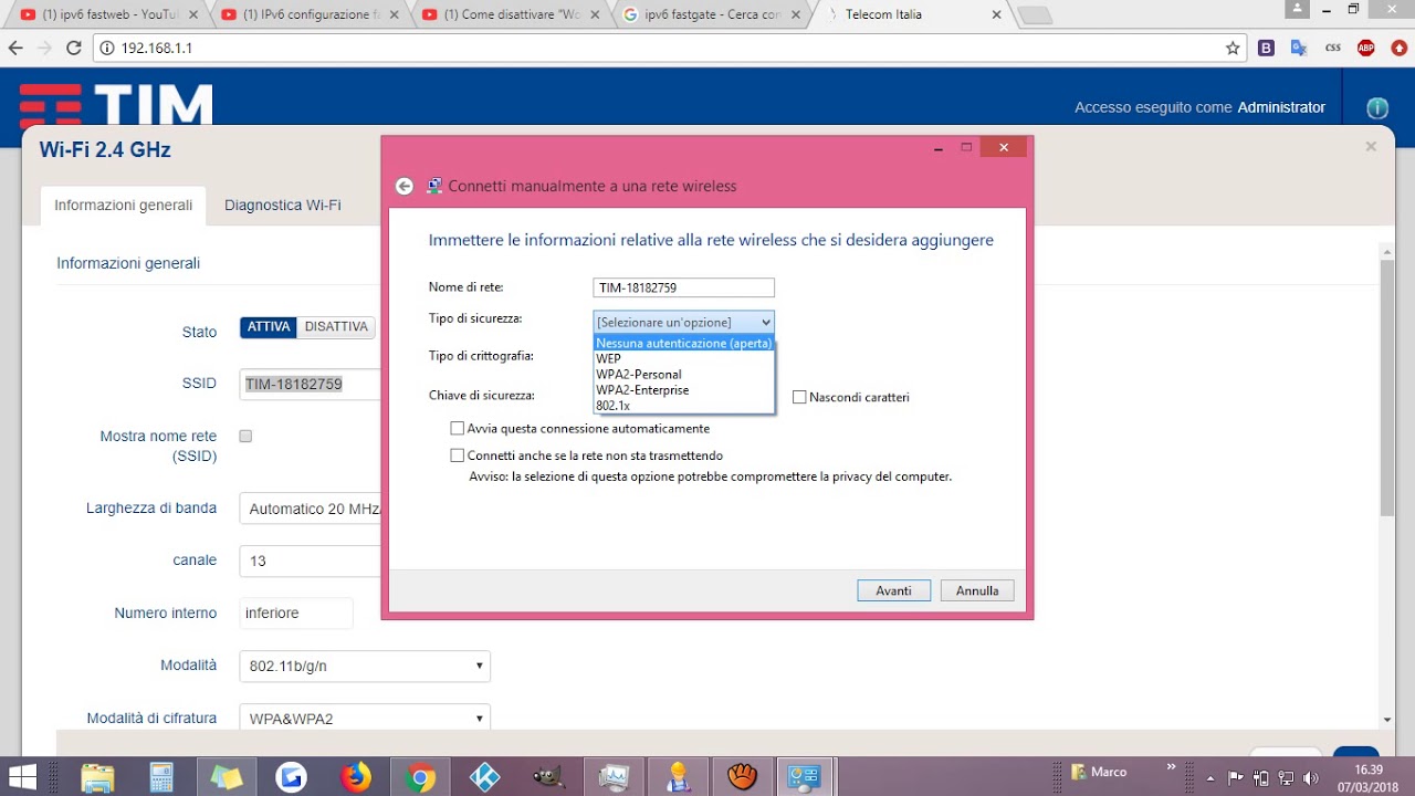 Come rendere invisibile il nome della vostra rete WiFi - YouTube