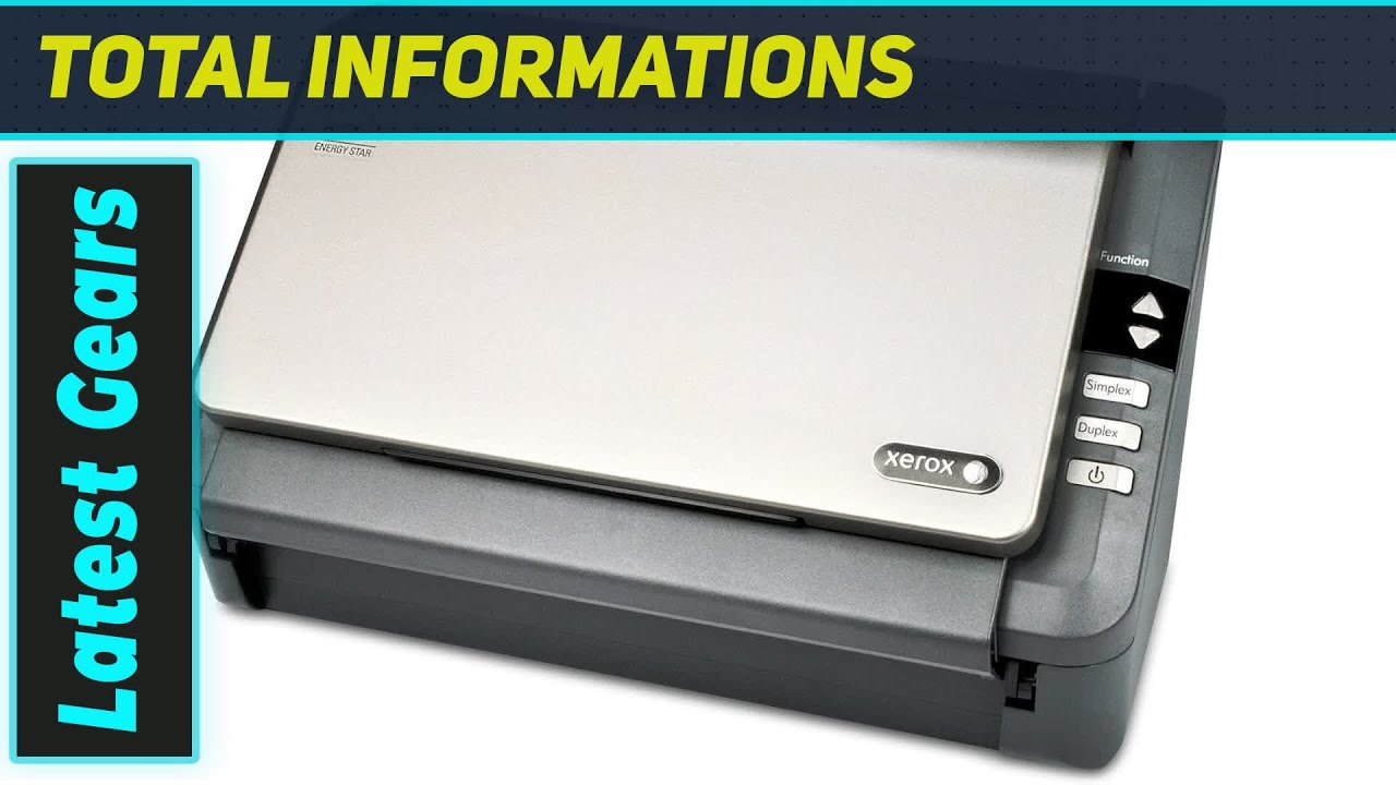 Xerox DocuMate 3125: The Ultimate Duplex Scanner for Fast Document ...