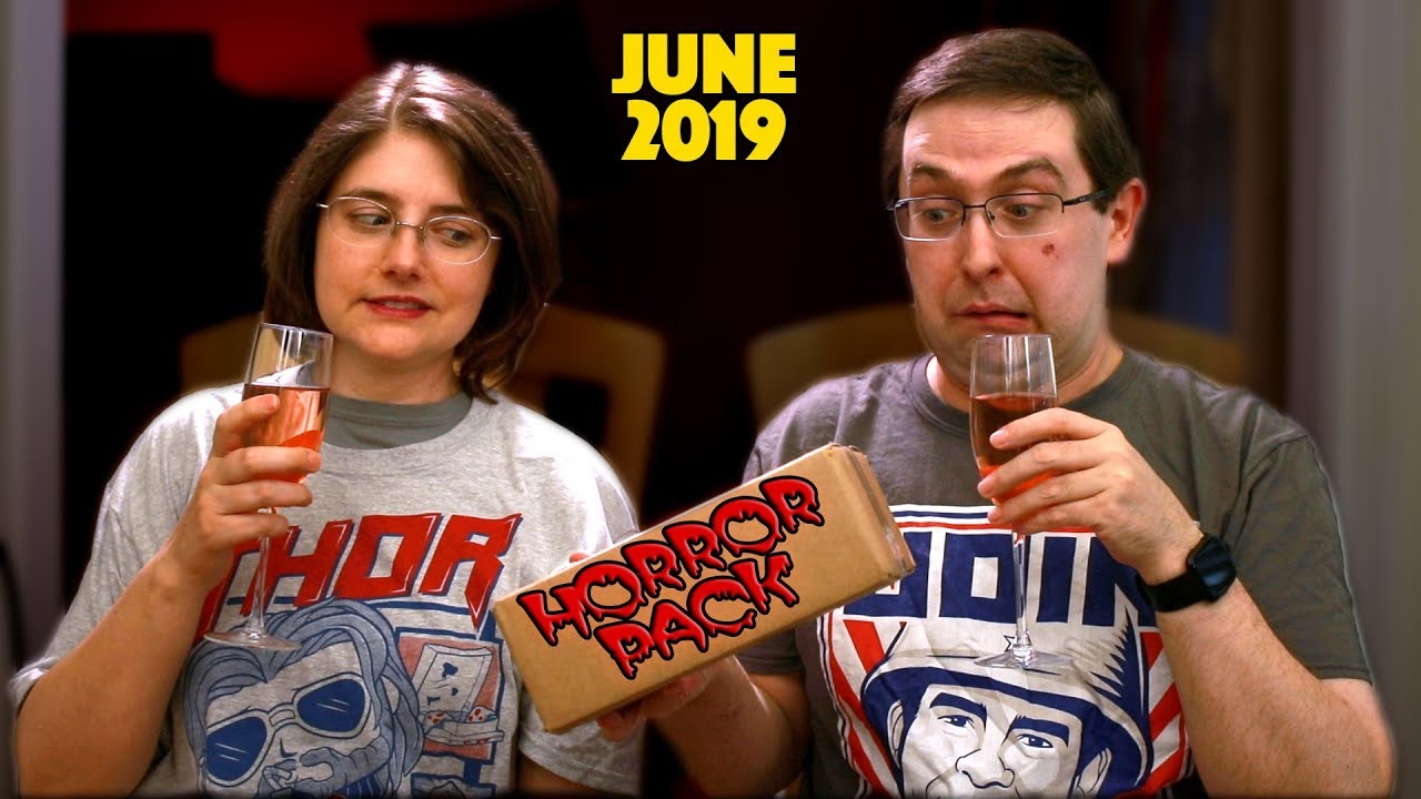 UNBOXING! Horror Pack June 2019 - Horror Movie Subscription Box - Blu ...