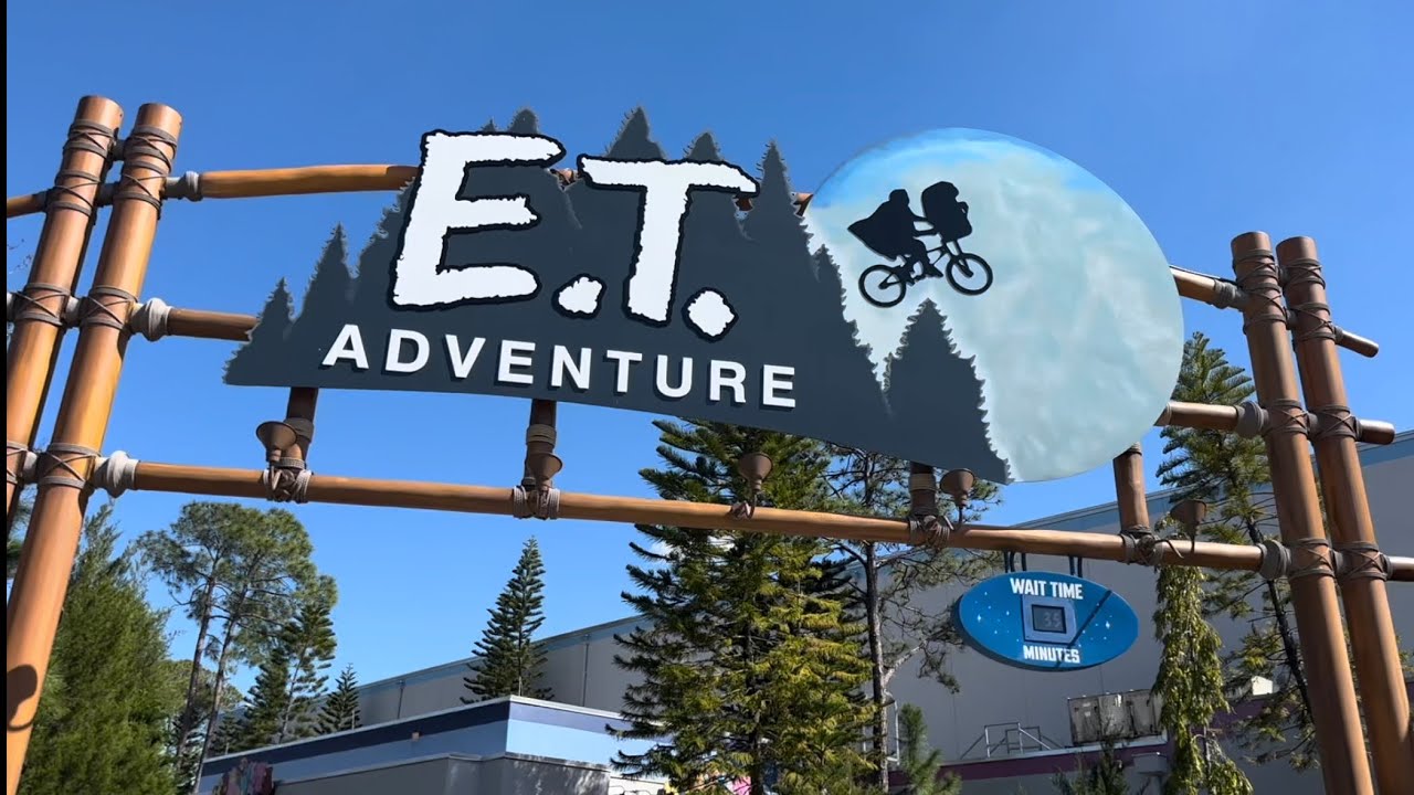 E.T. Adventure ride at Universal Studios, Orlando - YouTube
