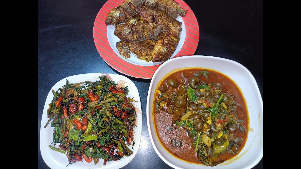 Tharoi Thongba Khajing Kanghou (A Manipuri Traditional Dish) - YouTube