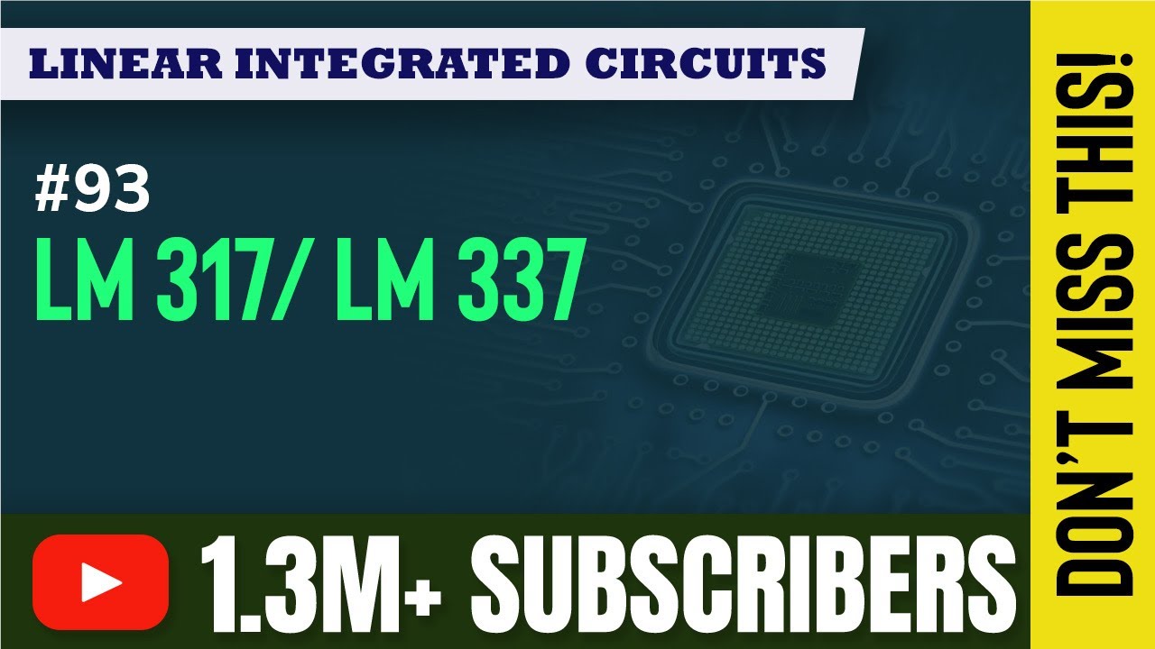3 Terminal Adjustable Voltage Regulators | Voltage Regulators in LIC ...