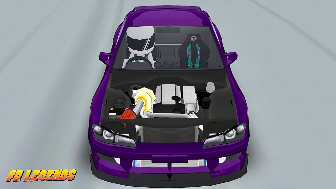Purple S15 Single Turbo 1JZ FR Legends - YouTube