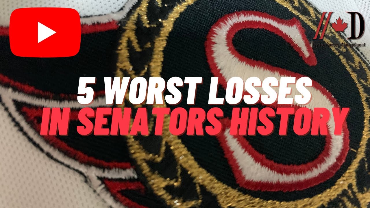 The 5 Worst Losses in Ottawa Senators History - YouTube