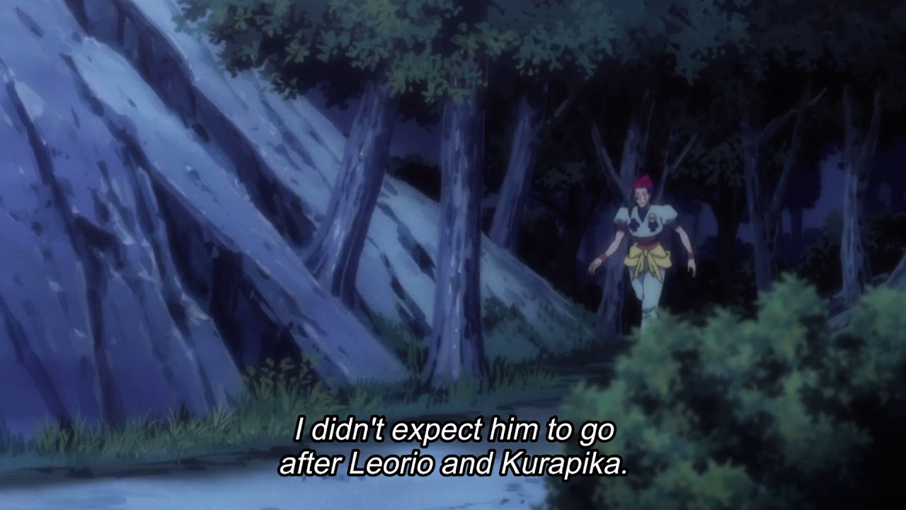 Hisoka running - YouTube