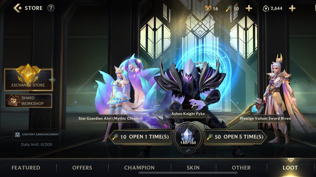 LoL WildRift | CRAFTING A RARE UNOBTAINABLE SKIN 🥵 - YouTube