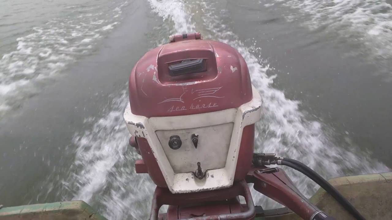 1956 Johnson 15 hp - YouTube