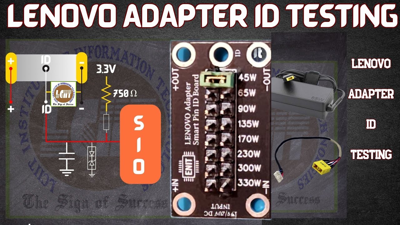 Lenovo Laptop Adapter ID Signal Testing | LCIIT - Laptop Repair ...