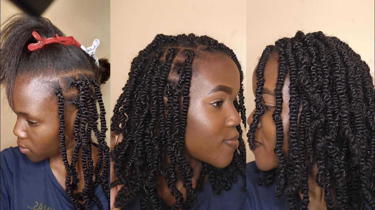 HOW TO DO SPRING TWISTS ON YOUR HAIR EASILY (Very detailed🤗) # ...
