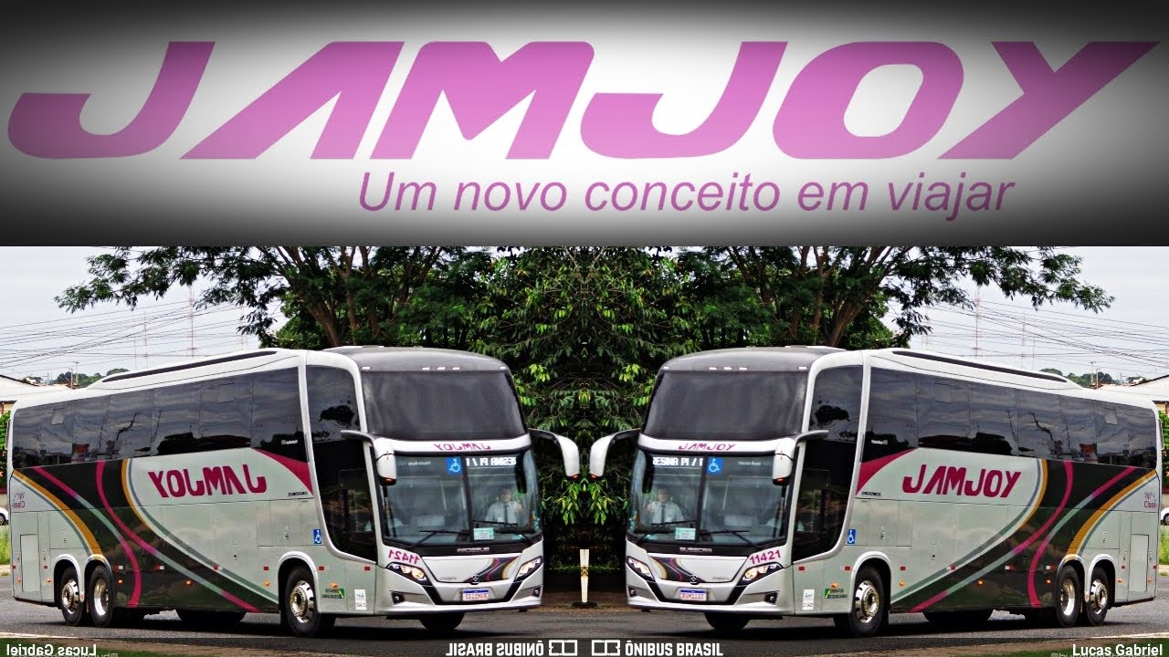 #Destinos: JAMJOY | Linhas interestaduais operadas pela empresa - YouTube