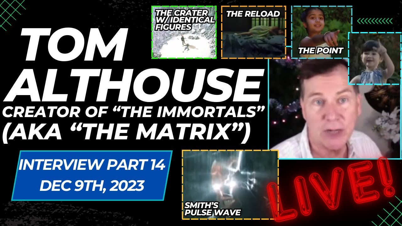 LIVE Interview w/ Tom Althouse (Part 14) - Creator of "The Immortals ...