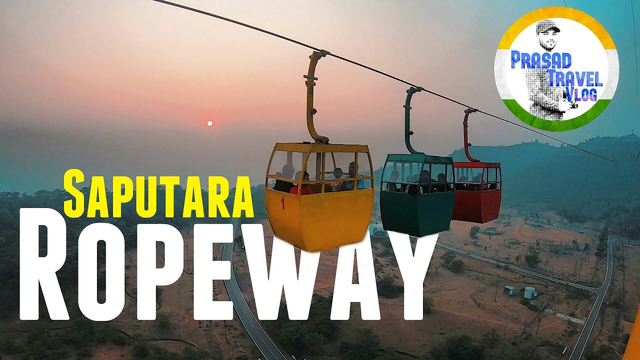 Beautiful View From Ropeway Ride In Saputara Day 2 - YouTube