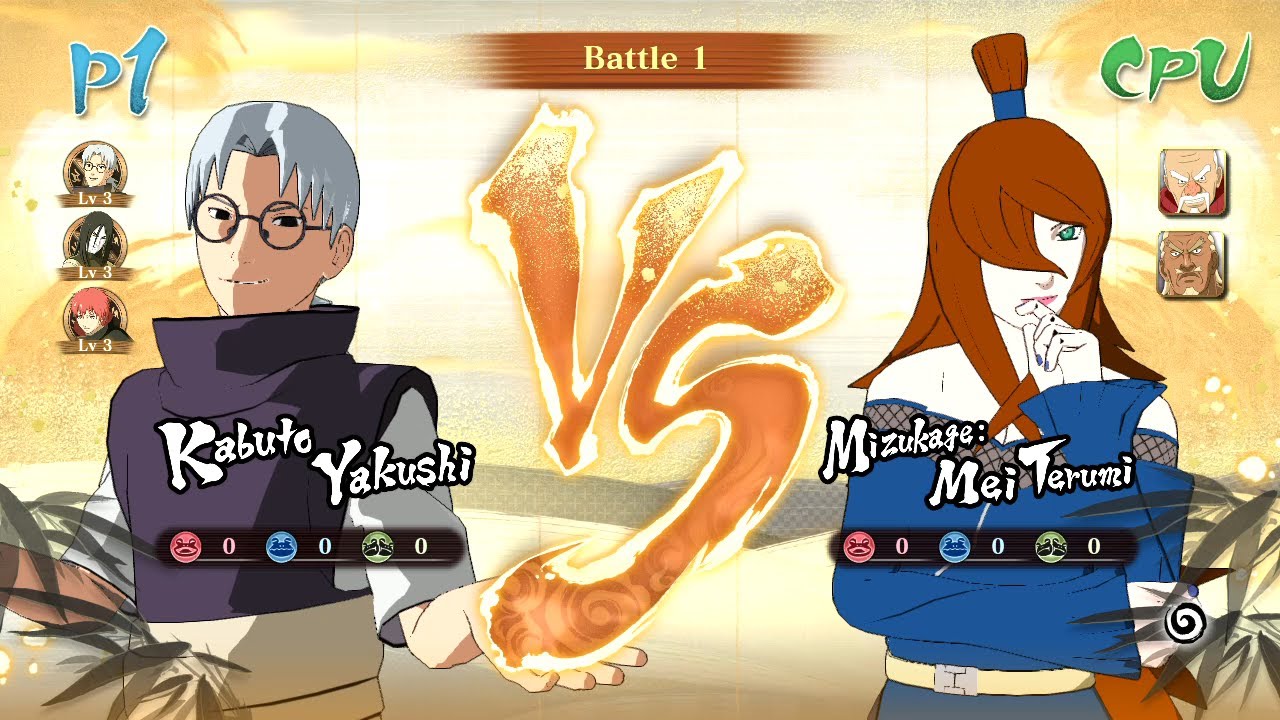 KABUTO vs MEI (Super Hard) NARUTO X BORUTO Ultimate Ninja STORM CONNECTIONS - YouTube