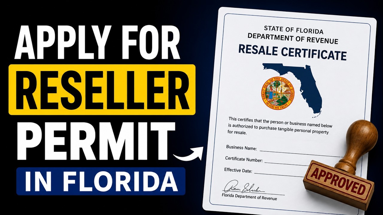 How to Apply for Reseller Permit in Florida: Sales Tax Exemption Guide ...