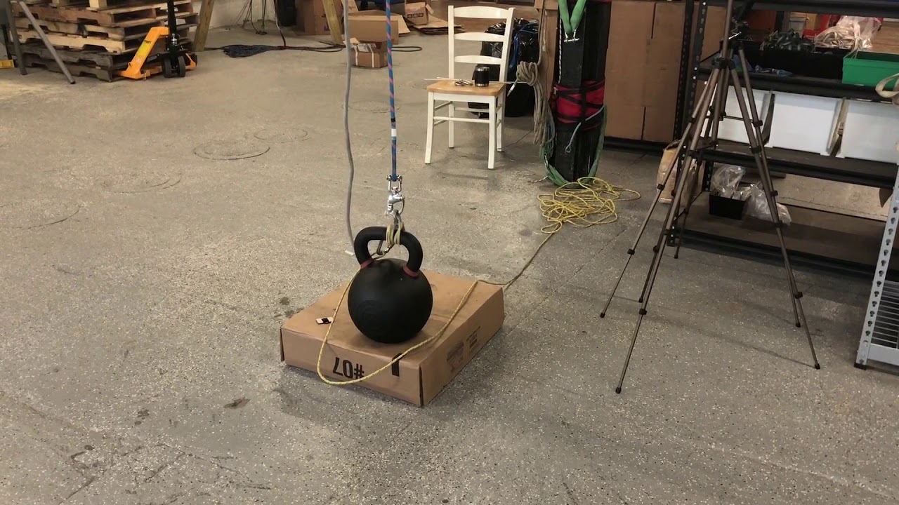 Slack Science - An Overview of Our New Drop Test Rig! - YouTube