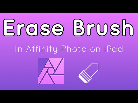 How To Erase In Affinity Designer Ipad