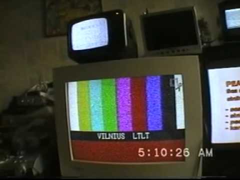Analog TV Signal Off 01.07.2010 - YouTube