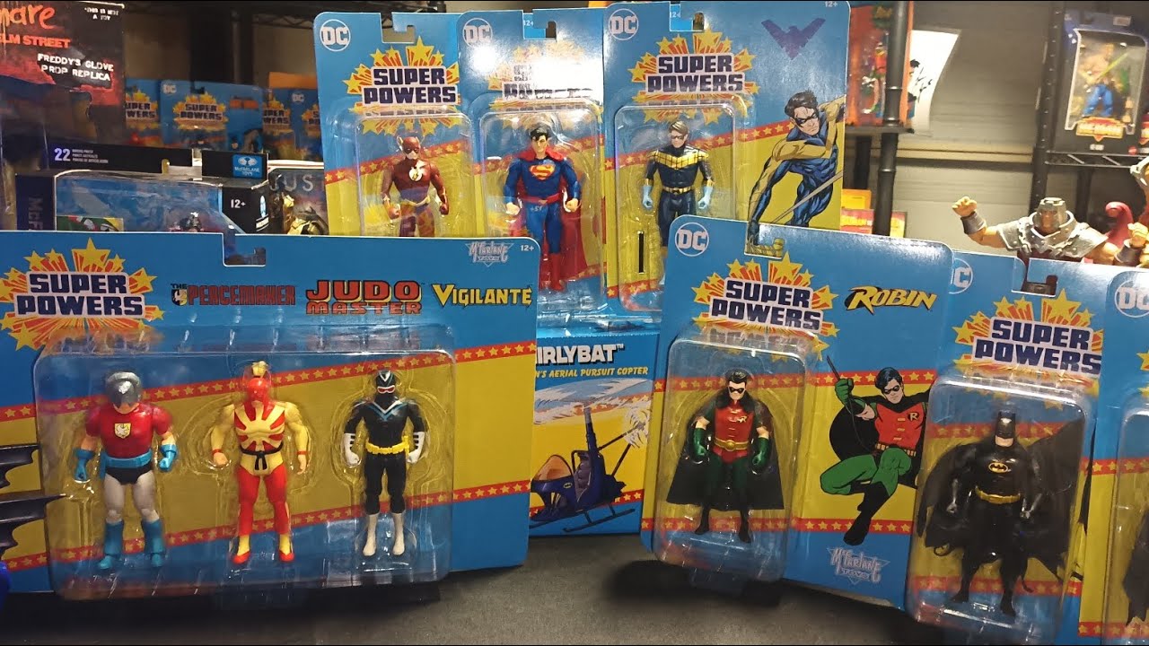 Super Powers Wave 5 FIRST LOOK in hand. - YouTube