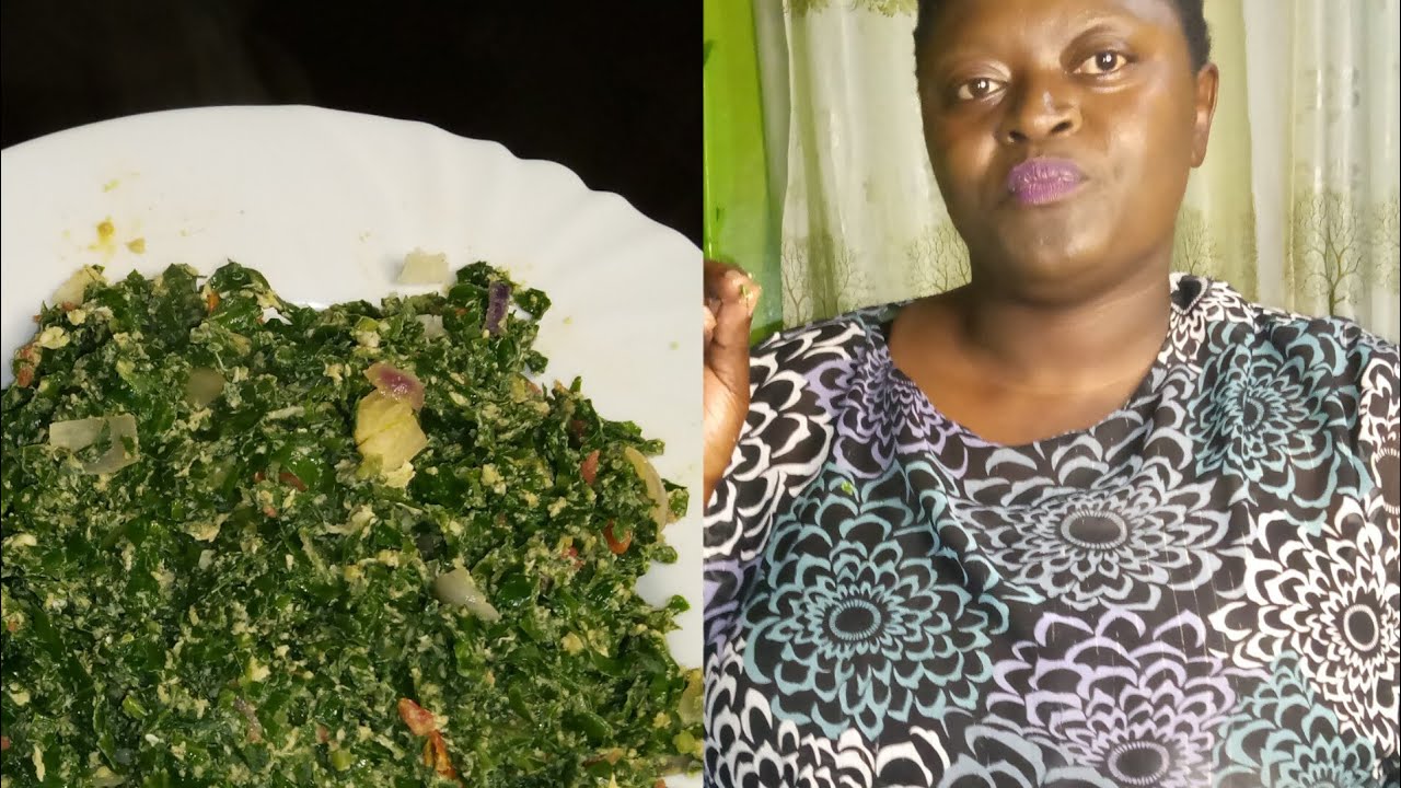 Latest method of cooking kales (Sukumawiki) and mixing them with Eggs ...
