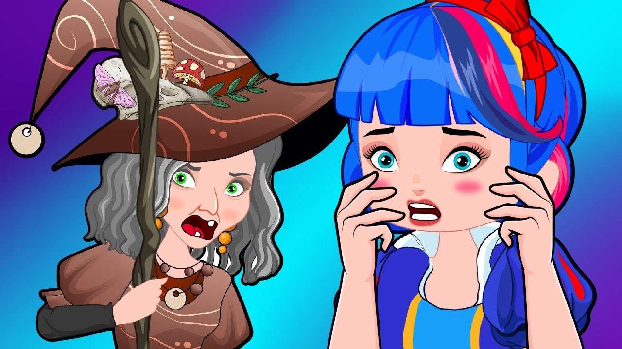 Lisa as Snow White and the Wicked Witch! What Happened? They Looked so ...