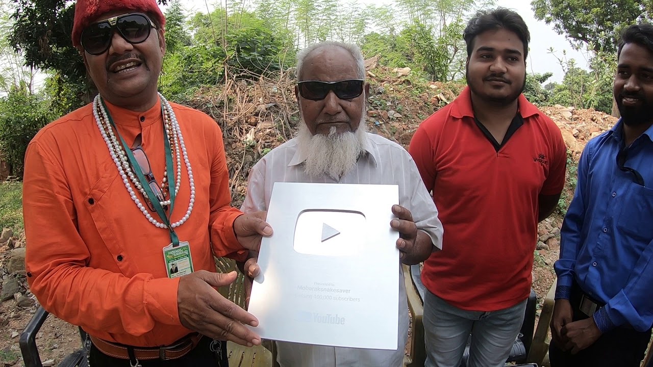 You Tub Silver Play Button आखिर मुझे मिल ही गया Mobarak snake saver ...