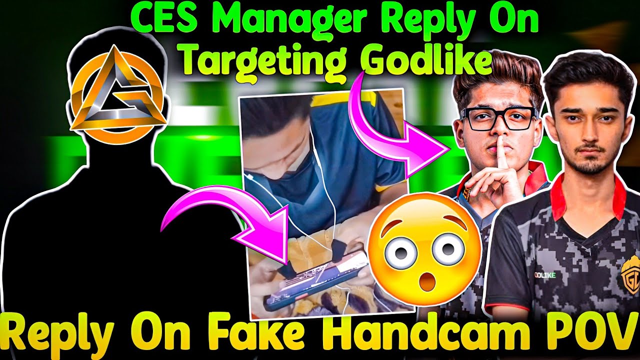 CES Manager Reply On *Targeting Godlike*🚨 Reply On Altu Fake Handcam ...