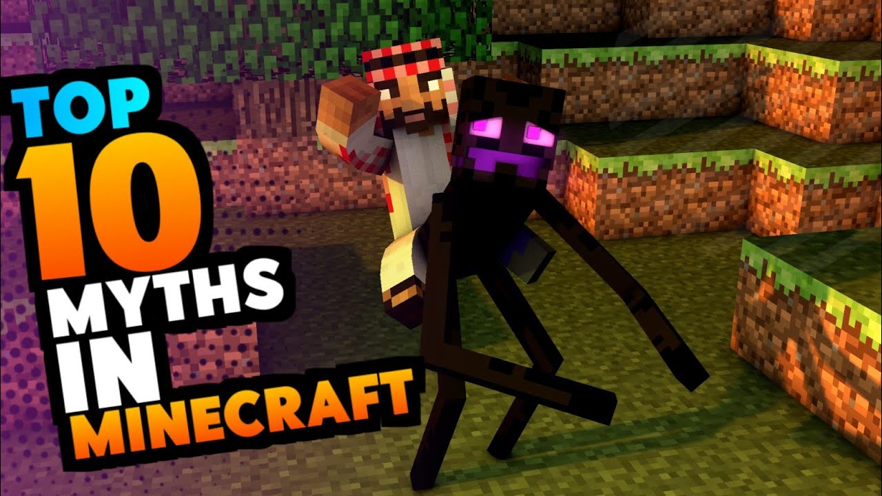 Myths in Minecraft. Top 10 myths in Minecraft. P-2 #minecraft #myths ...