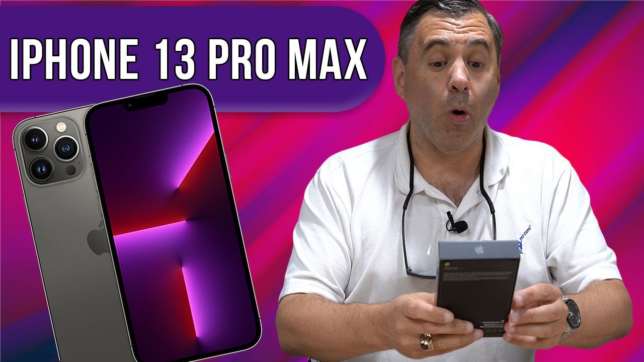 iPhone 13 Pro Max First Impressions & Unboxing!! - YouTube