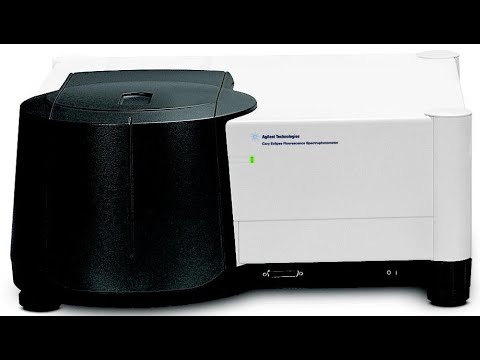 Cary Eclipse Fluorescence Spectrophotometer Agilent 1 - YouTube