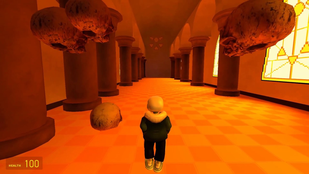 How Sans gets to the Judgement Hall - YouTube