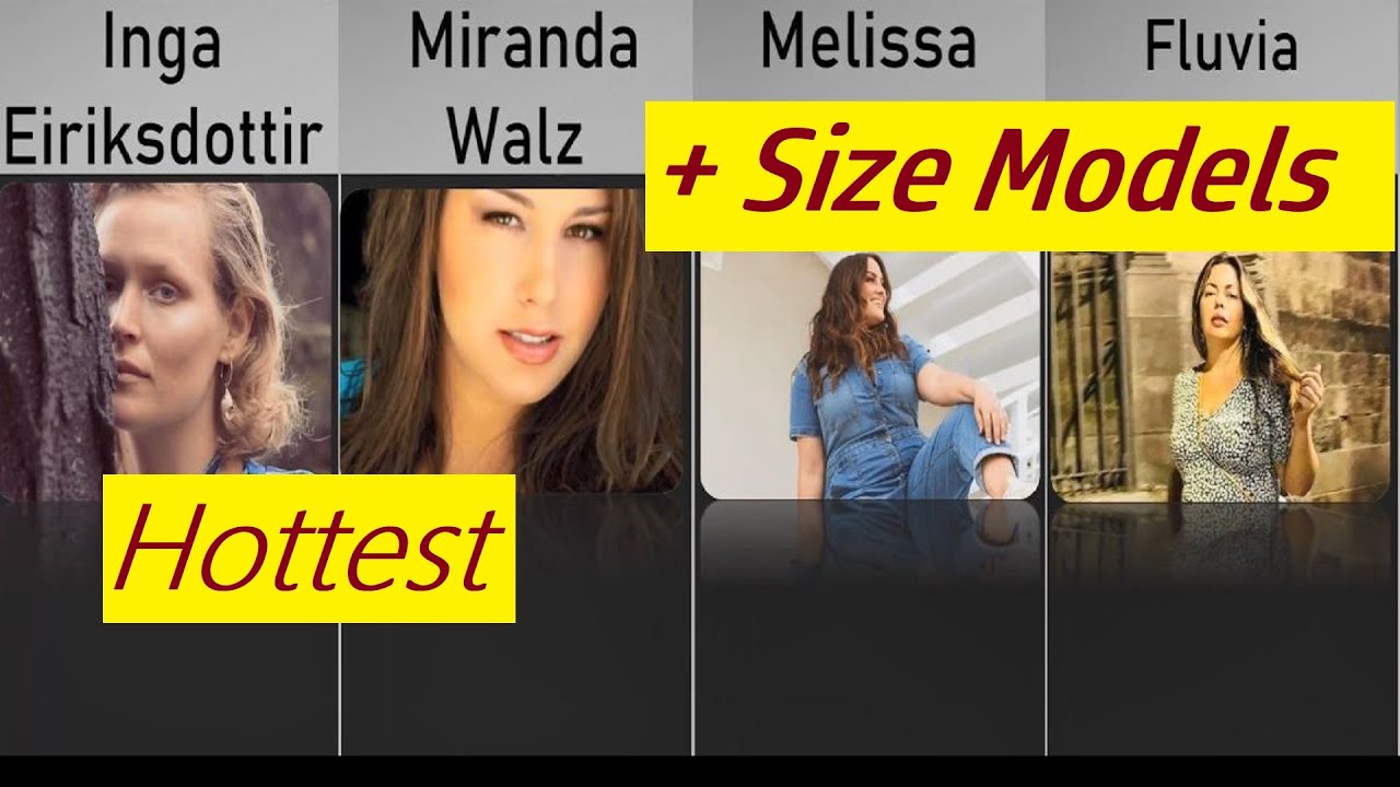 40 Beautiful Plus Size Models 2022 - YouTube