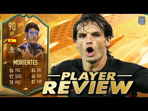 90 WORLD CUP HERO MORIENTES SBC PLAYER REVIEW! META - FIFA 23 ULTIMATE ...