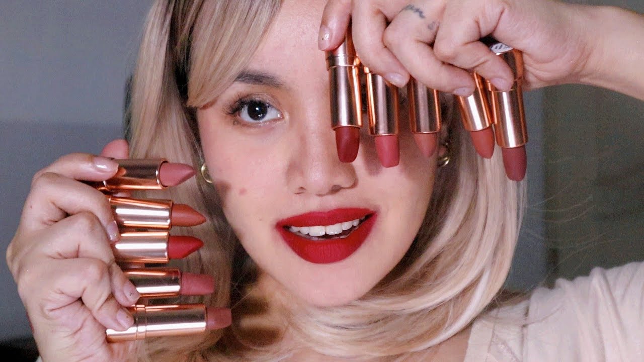 NEW! GRWM COSMETICS LIP SPEAK! | Complete Lip Swatch! - YouTube