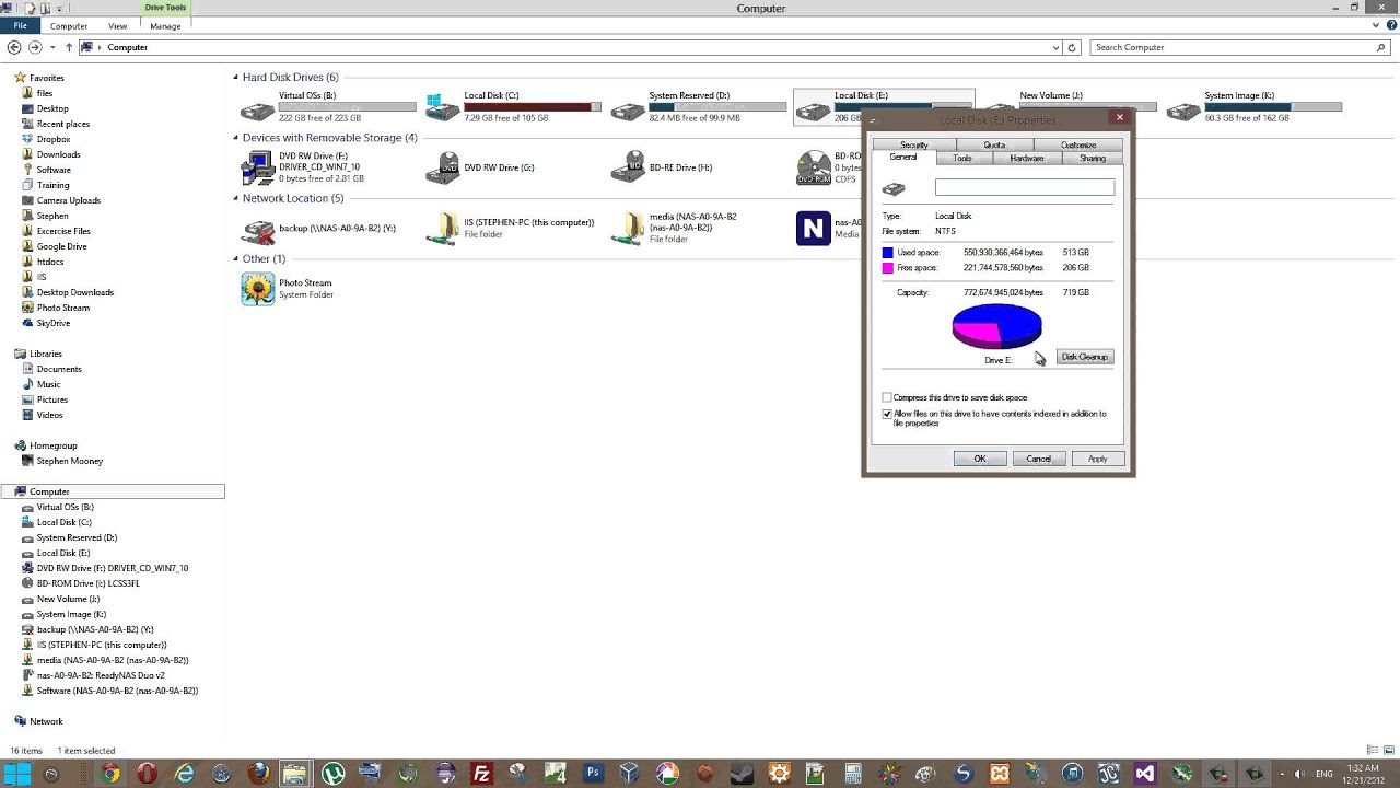 Windows 8 - disc cleanup - YouTube
