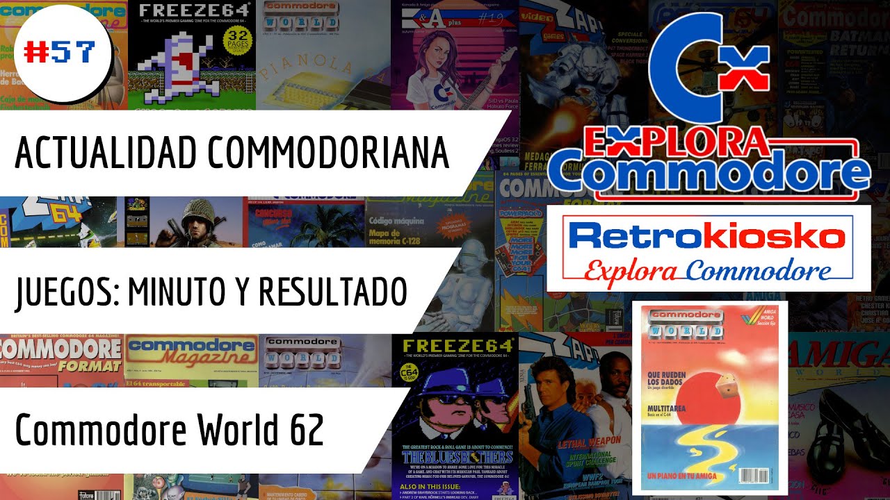 Retrokiosko #57 - Commodore World 62 - YouTube