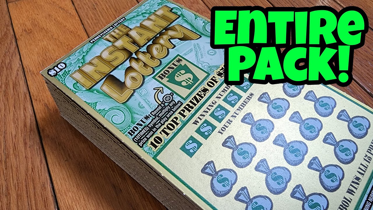 The Entire Pack 🔴 Pa Lottery Instant Lottery Scratch Off Tickets | Live ...