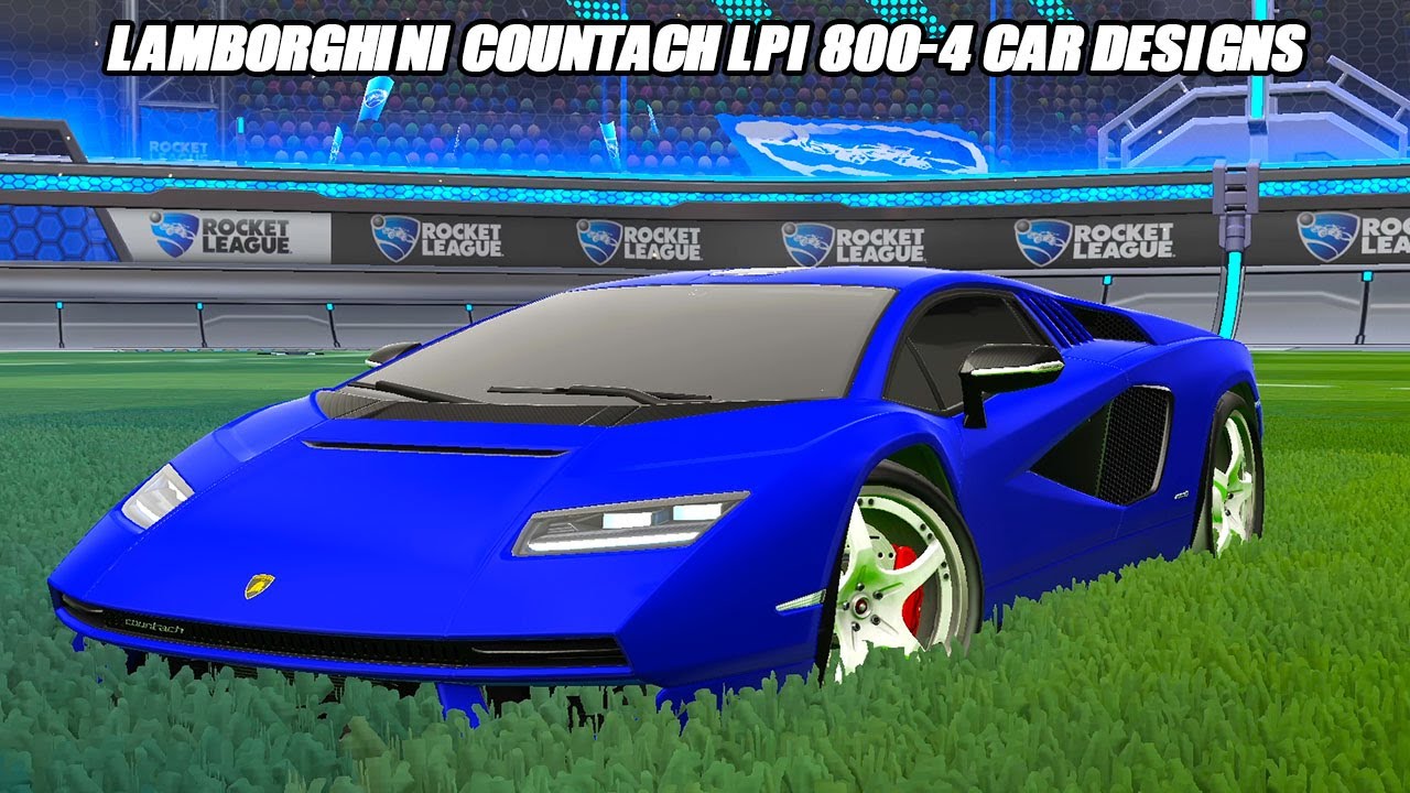 Lamborghini Countach LPI 800-4 Car Designs - Rocket League Car Designs ...