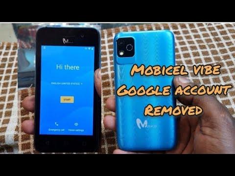 Mobicel VIBE remove Google account - YouTube