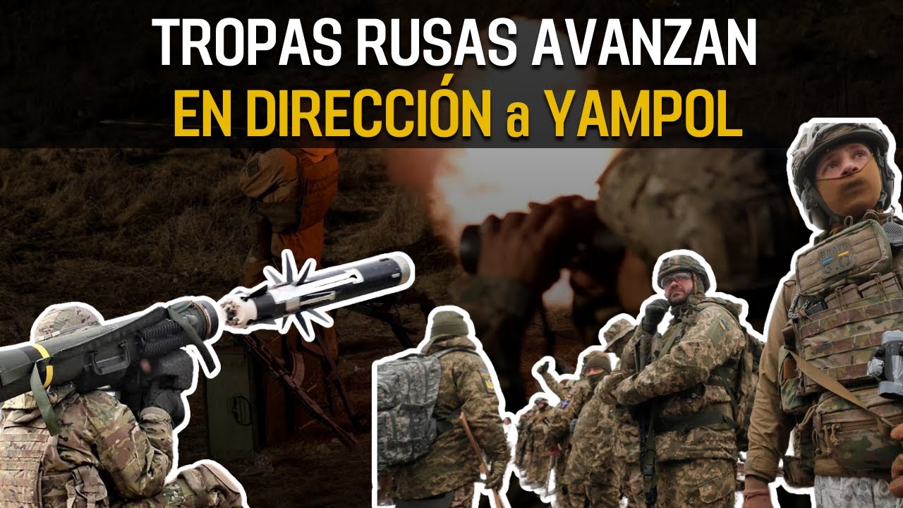 TROPAS RUSAS APLAS..TAN A LAS AFU EN DIRECCIÓN KREMINNA A YAMPOL CERCA ...