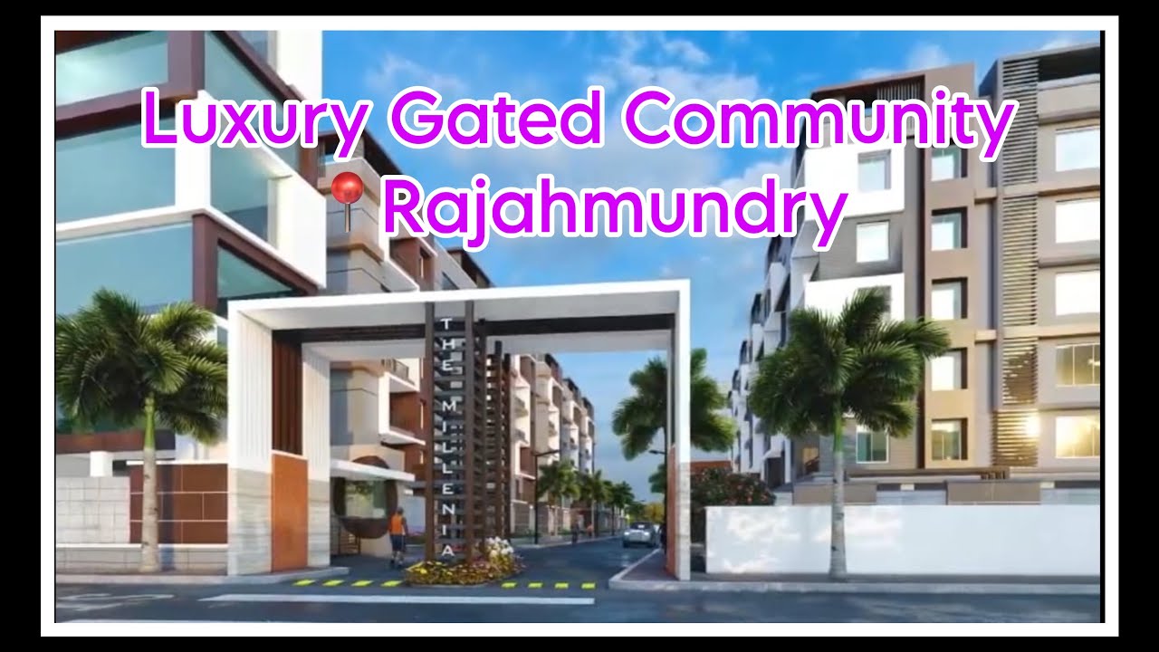 3bhks in a city center Gated Community Rajahmundry.#rajahmundry # ...