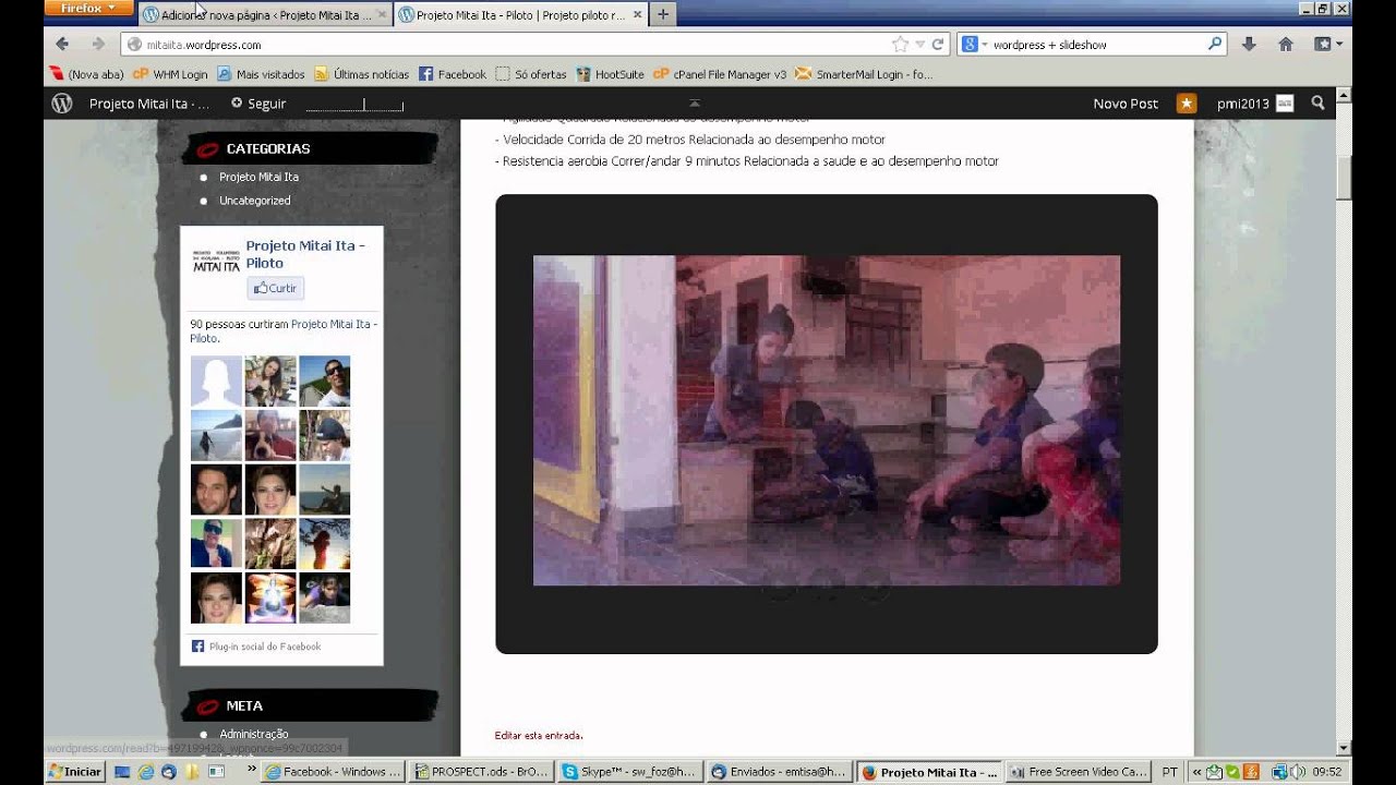 Como fazer Slideshow no Wordpress - YouTube
