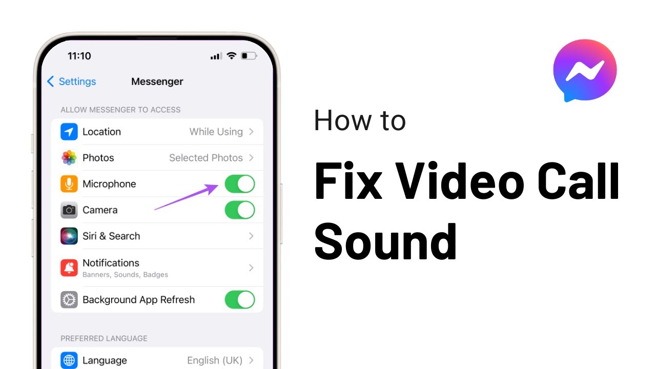 How to Fix Messenger Video Call Sound on iPhone - YouTube