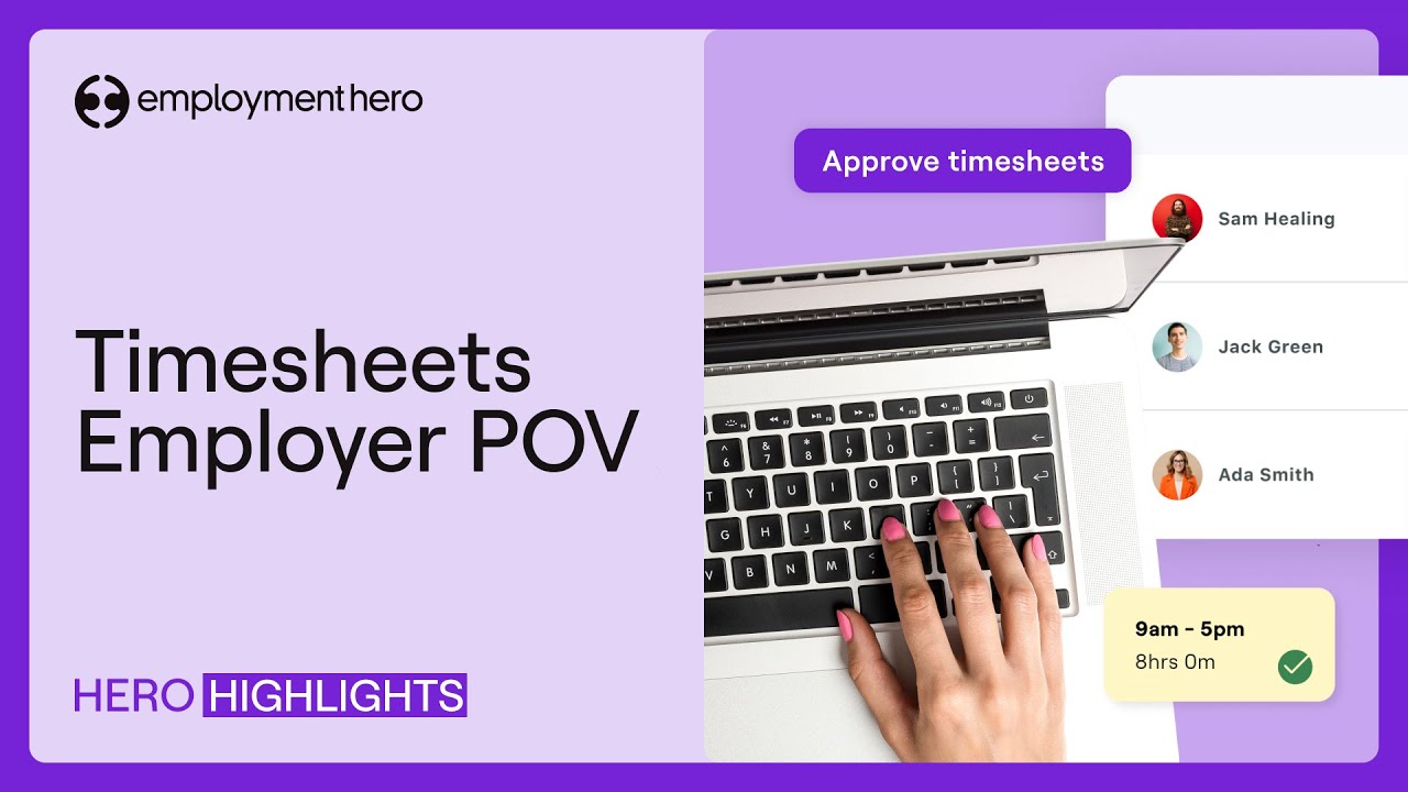 Timesheets - Admin Experience | Hero Highlights - YouTube