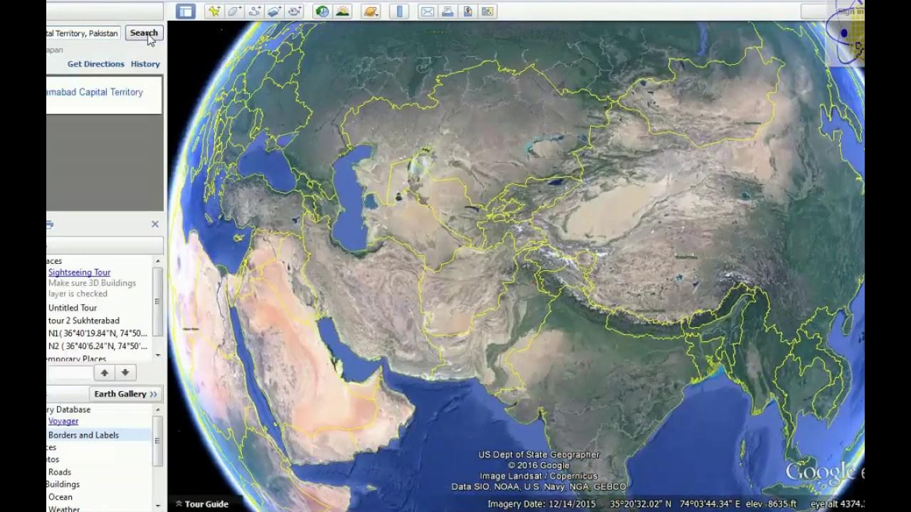 How to download an image from google earth for ArcGIS - YouTube