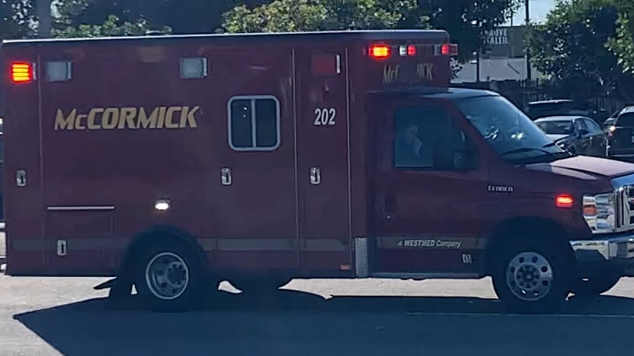 McCormick Ambulance 202 Transporting - YouTube