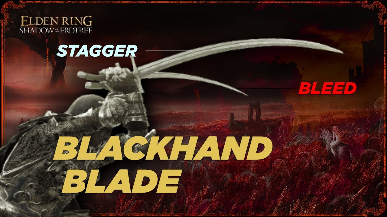 Elden Ring DLC - Blackhand Blade, BEAST Early Game Build Guide ...