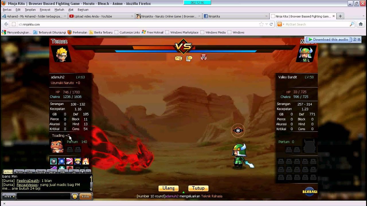 Ninjakita(Tehnik Rahasia Naruto) - YouTube