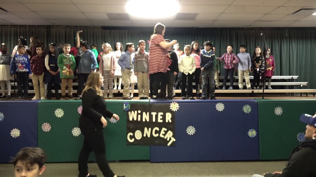 Winter Concert - Hudson Elementary (2018-2019) - YouTube