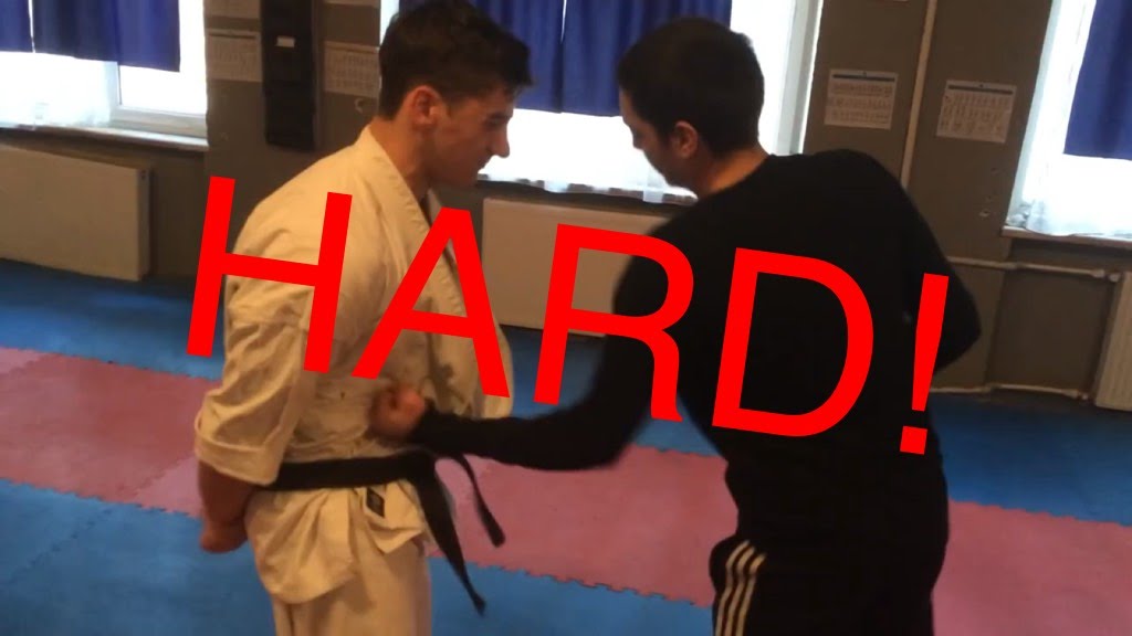 Taking hard punches to the abs.. - YouTube